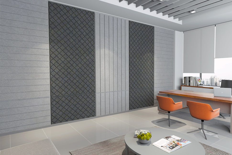 Groove Series Acoustic Panels | Decorative Router Cut Panels India ...