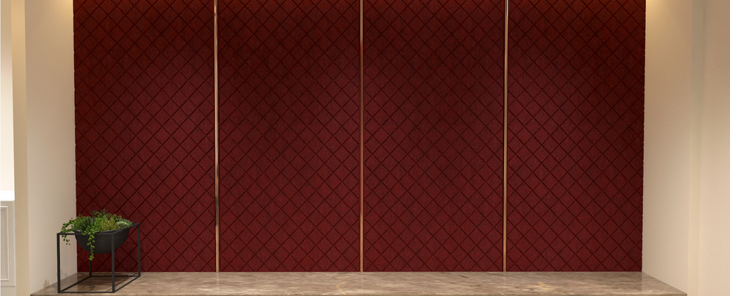 Groove Series Acoustic Panels | Decorative Router Cut Panels India ...