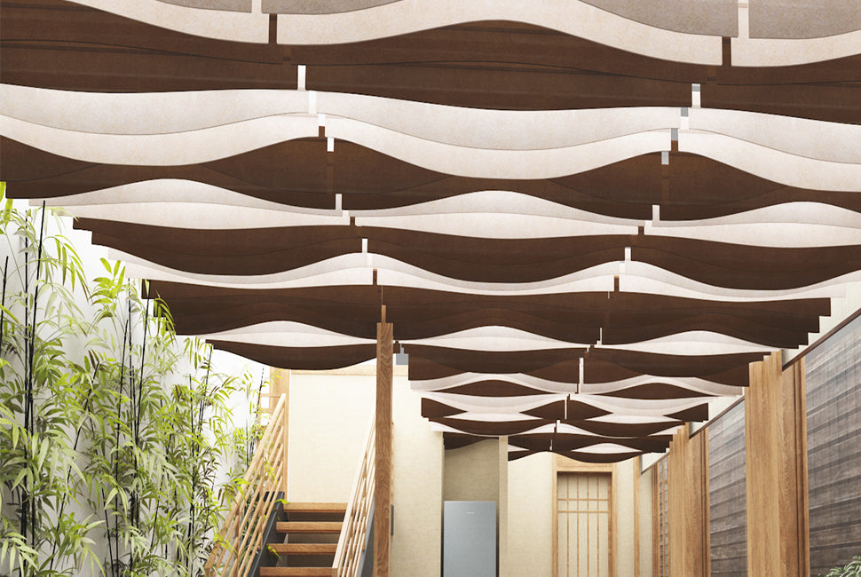 Baffle Acoustic Panels | High-Performance Ceiling Baffles India – TAP ...