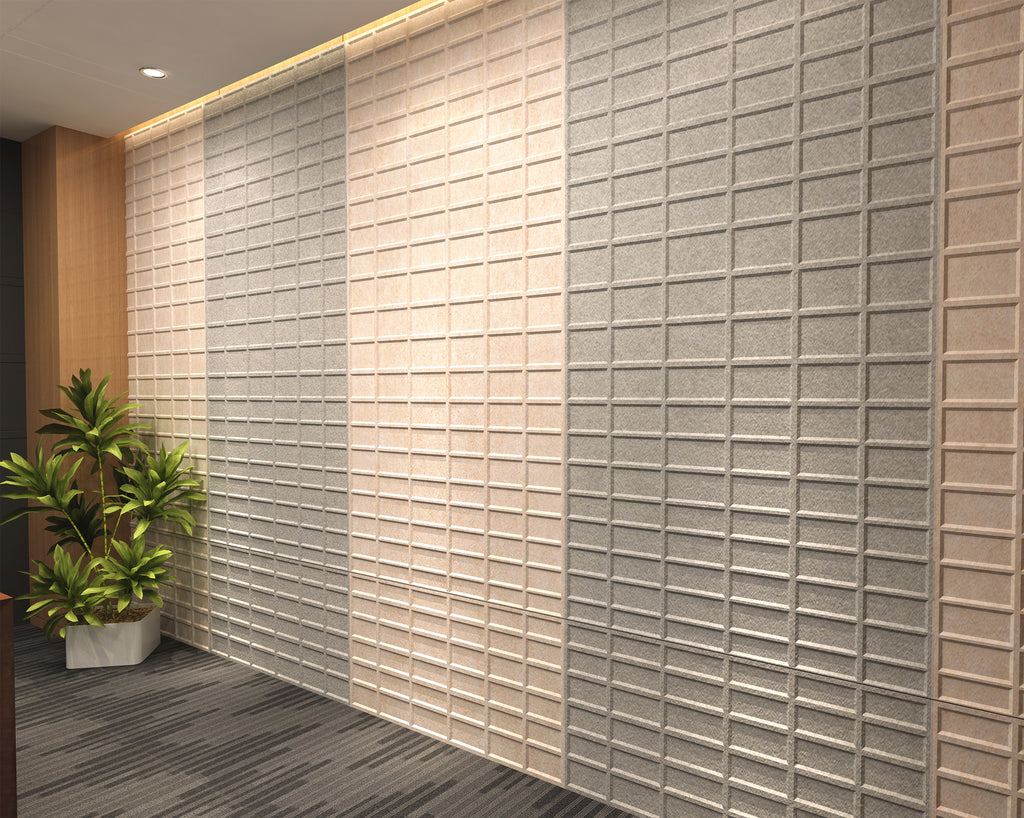 Embossed Acoustic Panels | Decorative & Soundproof Wall Solutions India ...