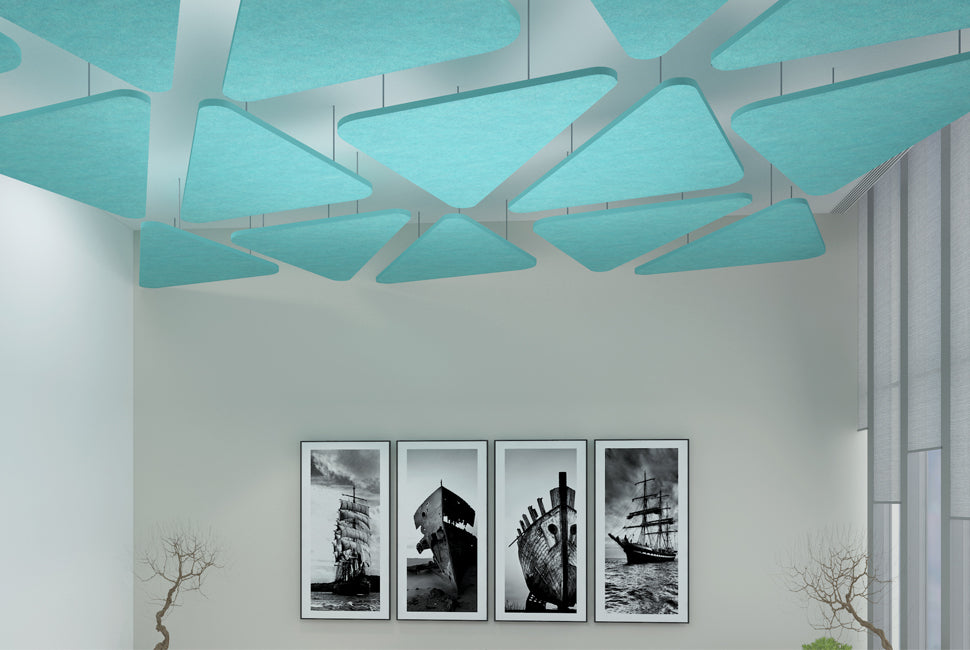 Floating Acoustic Ceiling Panels India | TAP Acoustics Cloud Ceilings